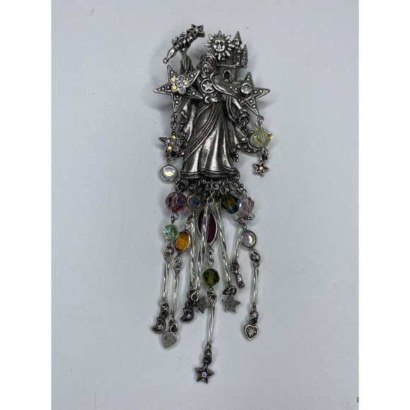 Kirks Folly | Jewelry | Kirks Folly Merlin Pin Brooch Large Wizard ...